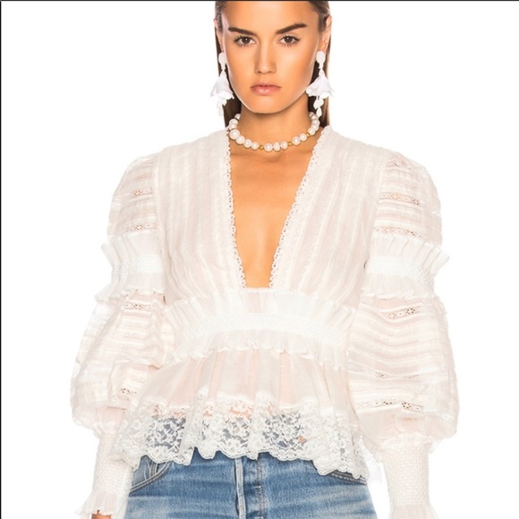 Zimmermann | Tops | Zimmerman Beautiful Top Sold Out New | Poshmark